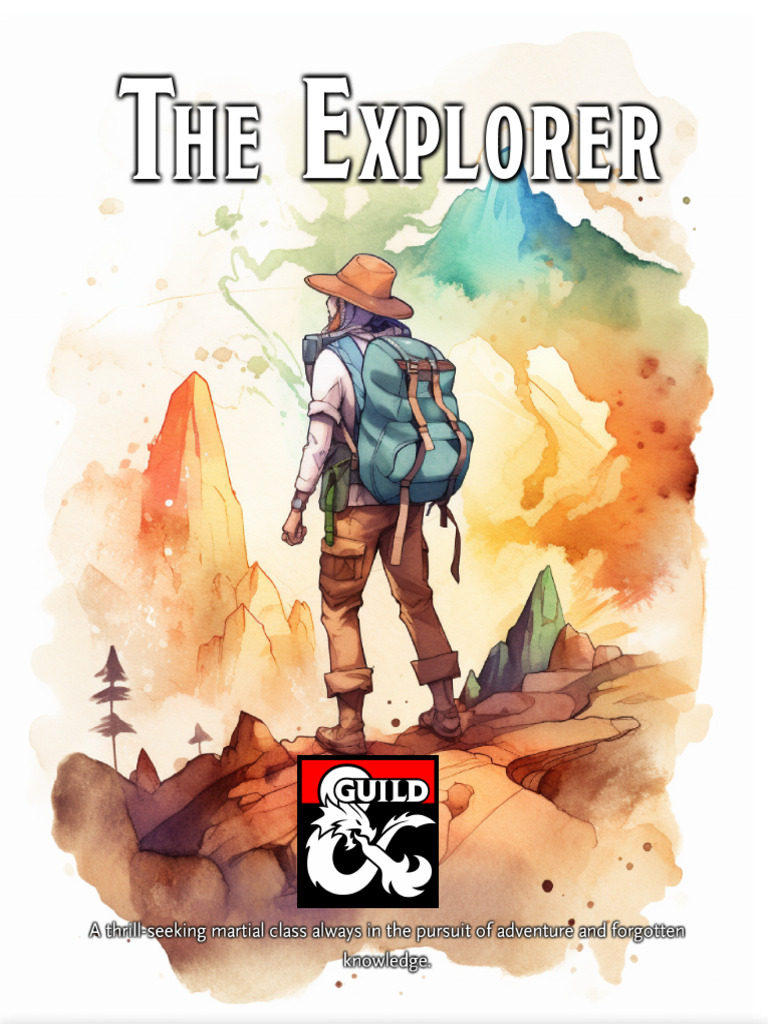 The Explorer - DND 5e Class | PDF | Seed
