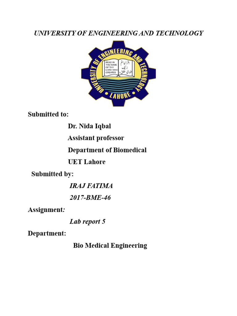 Lab Report 5 | PDF | Mill (Grinding) | Pressure
