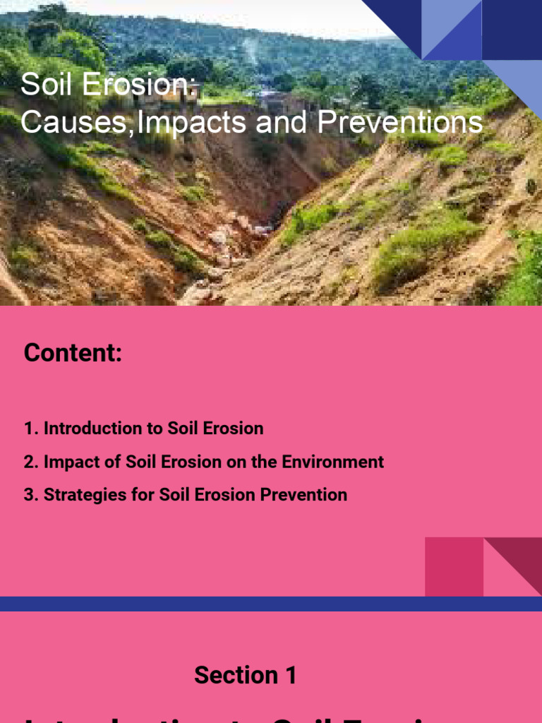 Understanding Soil Erosion | PDF | Erosion | Soil