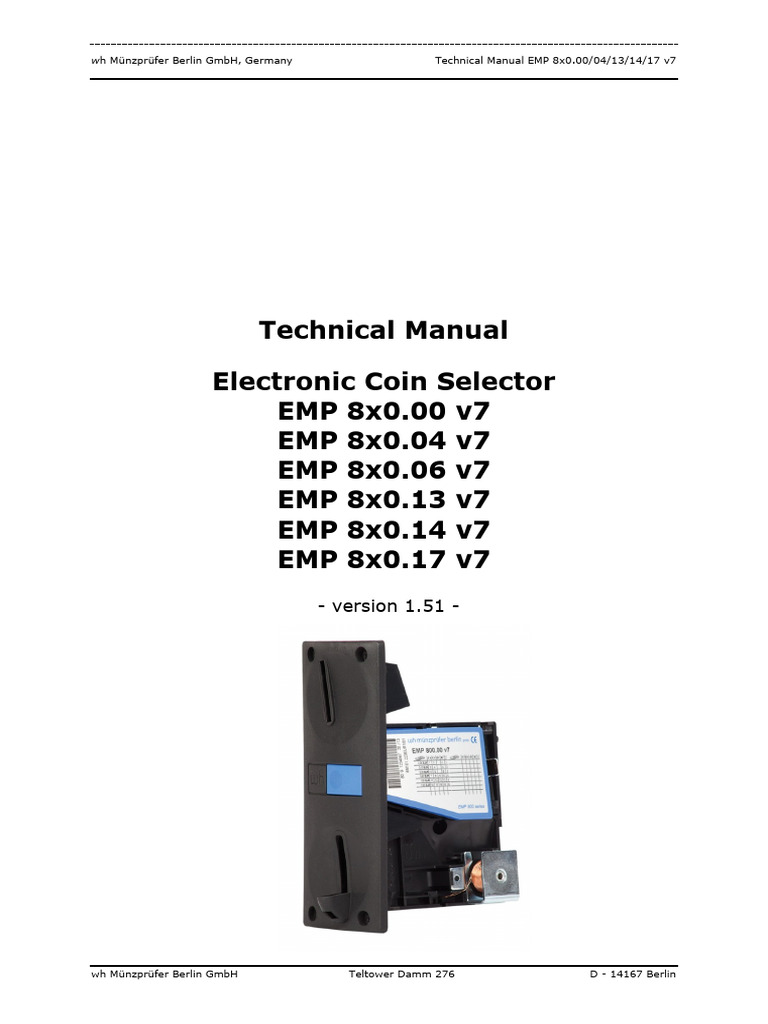 Emp800 e | PDF | Calibration | Switch