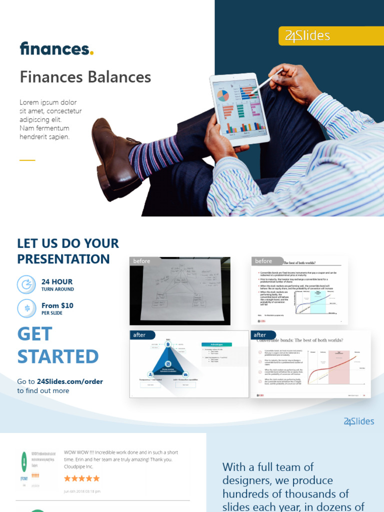 Animated Finance Template Pack-Creative | PDF | Financial Markets ...