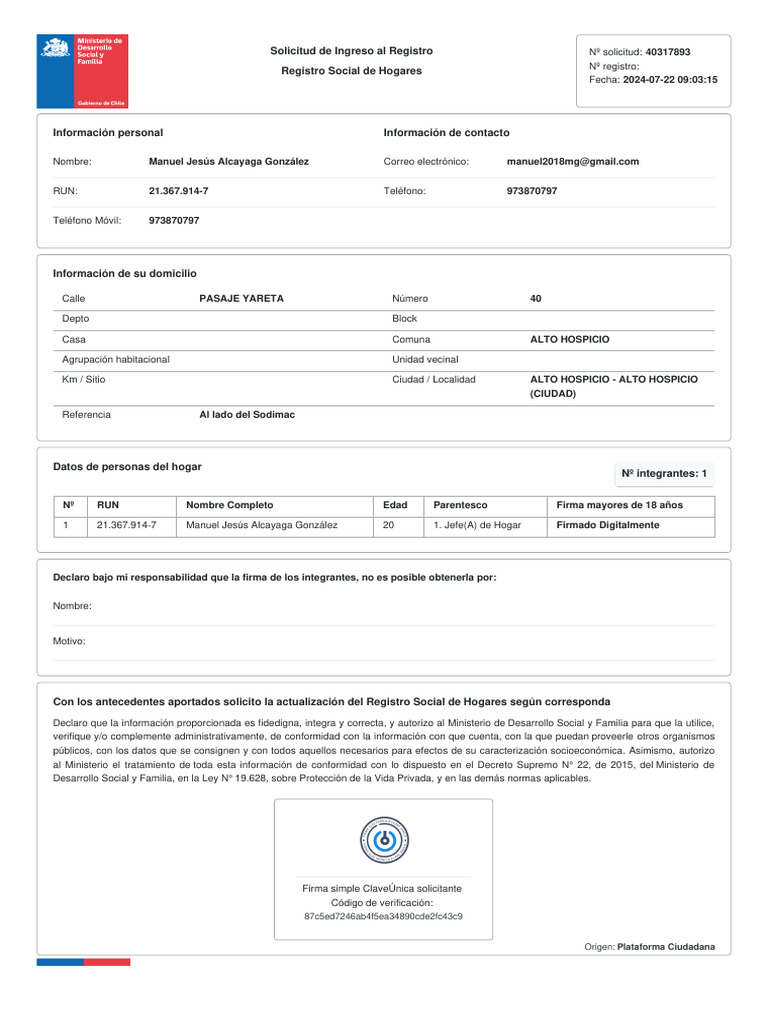 Formulario - 1 - 2024 07 22 091155 | PDF