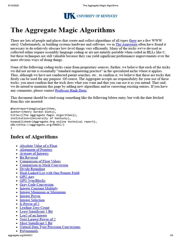 Bithacks Pdf Integer Computer Science Pointer Computer Programming
