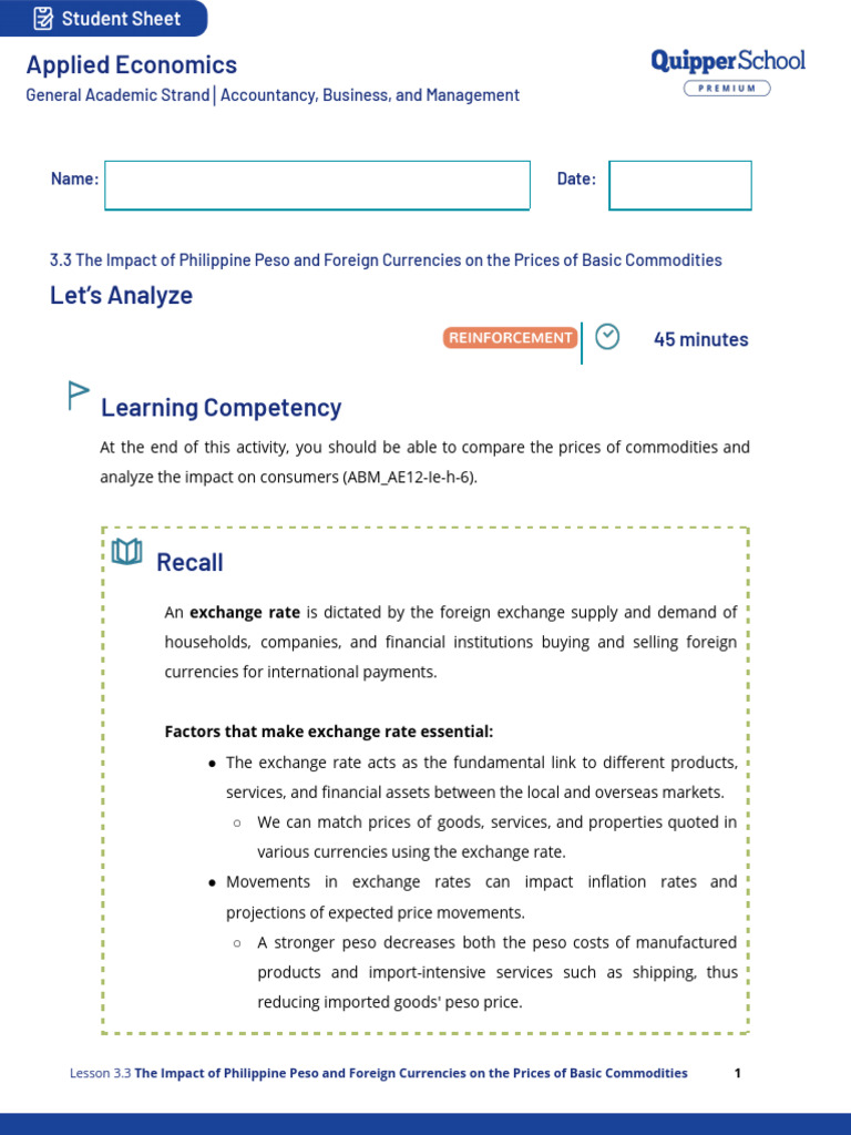 AEC - 12 - Q1 - 0303 - SS2 Reinforcement - The Impact of Philippine ...