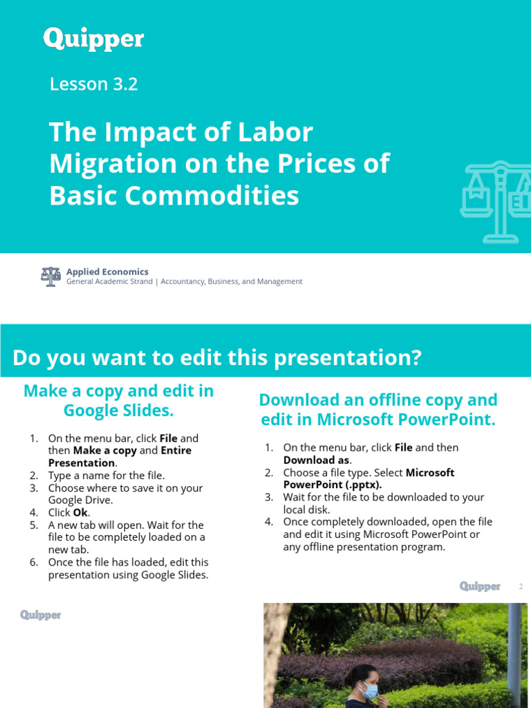 Labor Migration's Impact on Commodity Prices | PDF | Human Migration ...
