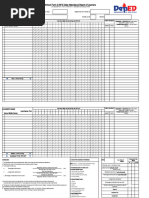 Modified School Form 2 - Daily Attendance Report of Learners | PDF | High School Dropouts ...