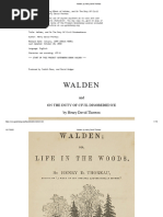 Thoreau - Where I Lived and What I Lived For | PDF | Walden | Henry ...