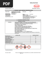 Alodine 1201 Safety Data Sheet | PDF | Dangerous Goods | Hazardous Waste