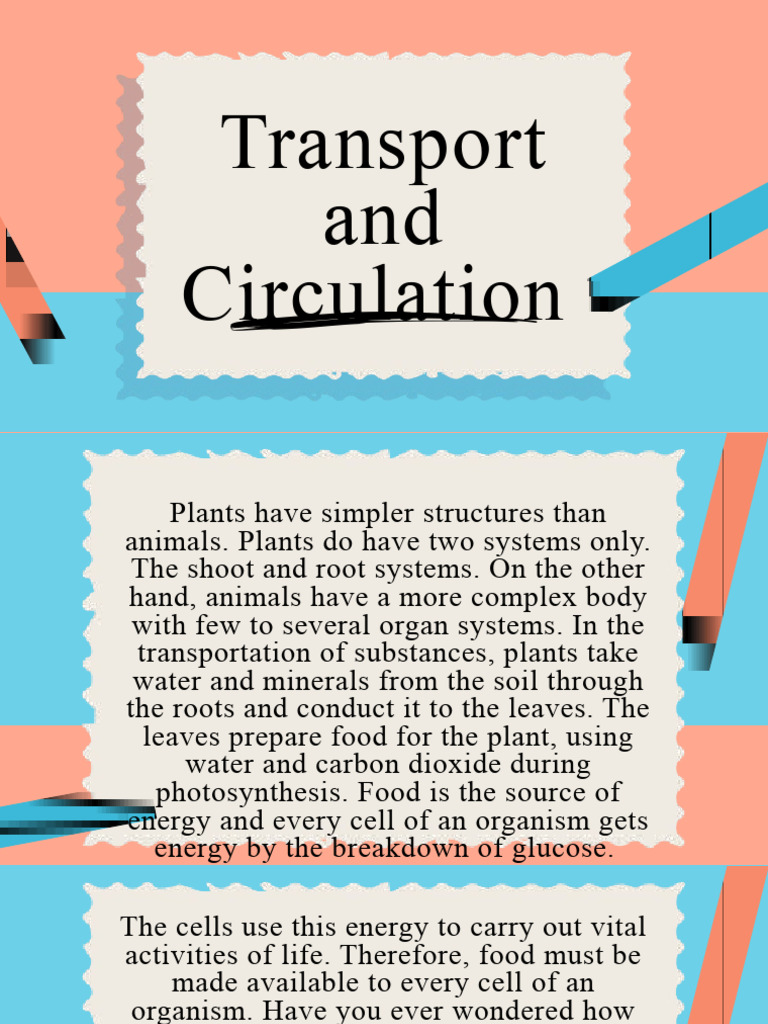 Gen Bio 2 Q4 Lesson 4 Transport and Circulation | PDF | Heart Valve ...