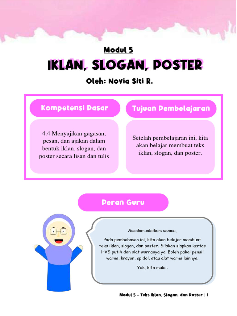 Panduan Membuat Iklan dan Slogan | PDF | Karier & Perkembangan | Seni