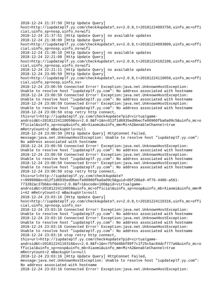 Update Connection Errors | PDF | Alphabet Inc. | Tablet Computer