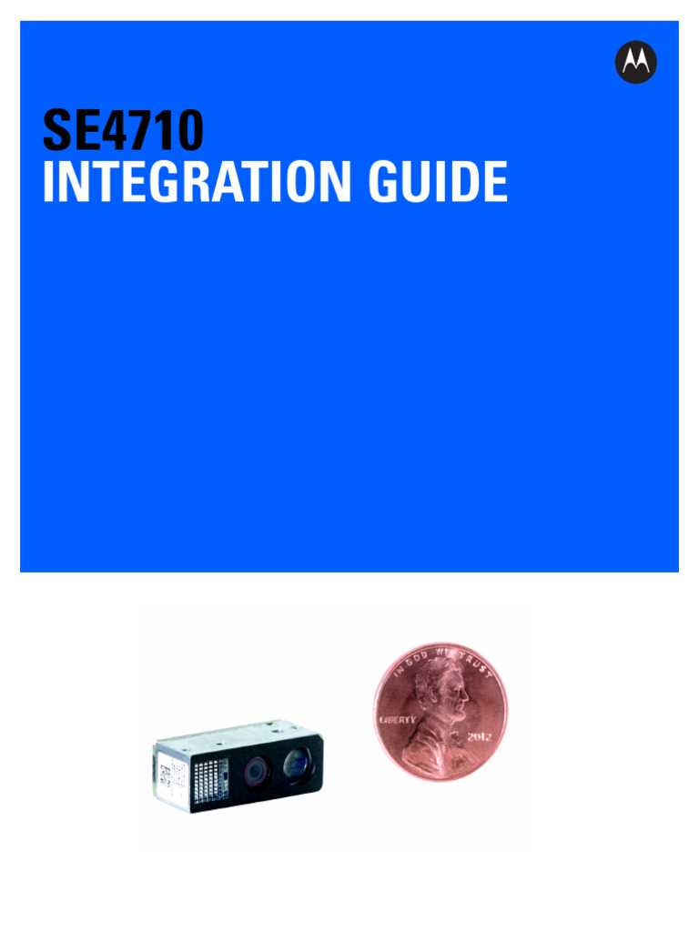 SE4710 Integration Guide | PDF | Poly(Methyl Methacrylate) | Glasses