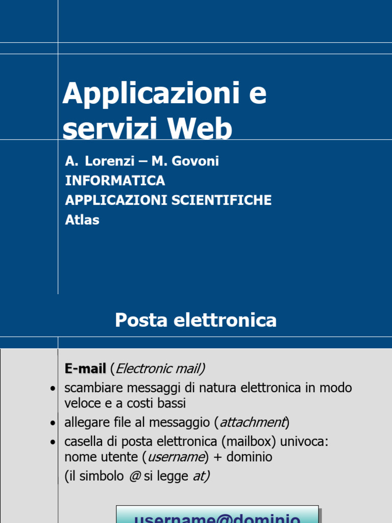 Applicazioni Web | PDF