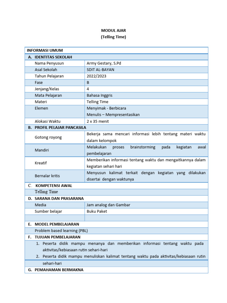 Modul | PDF | Karier & Perkembangan