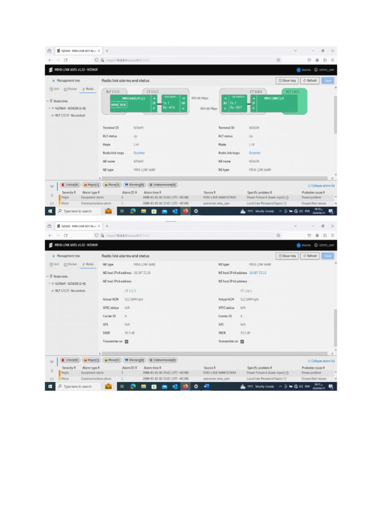 Confg and RSL For New ML From NZW69 | PDF