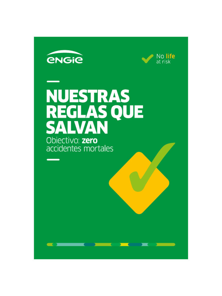 Reglas Que Salvan Engie | PDF