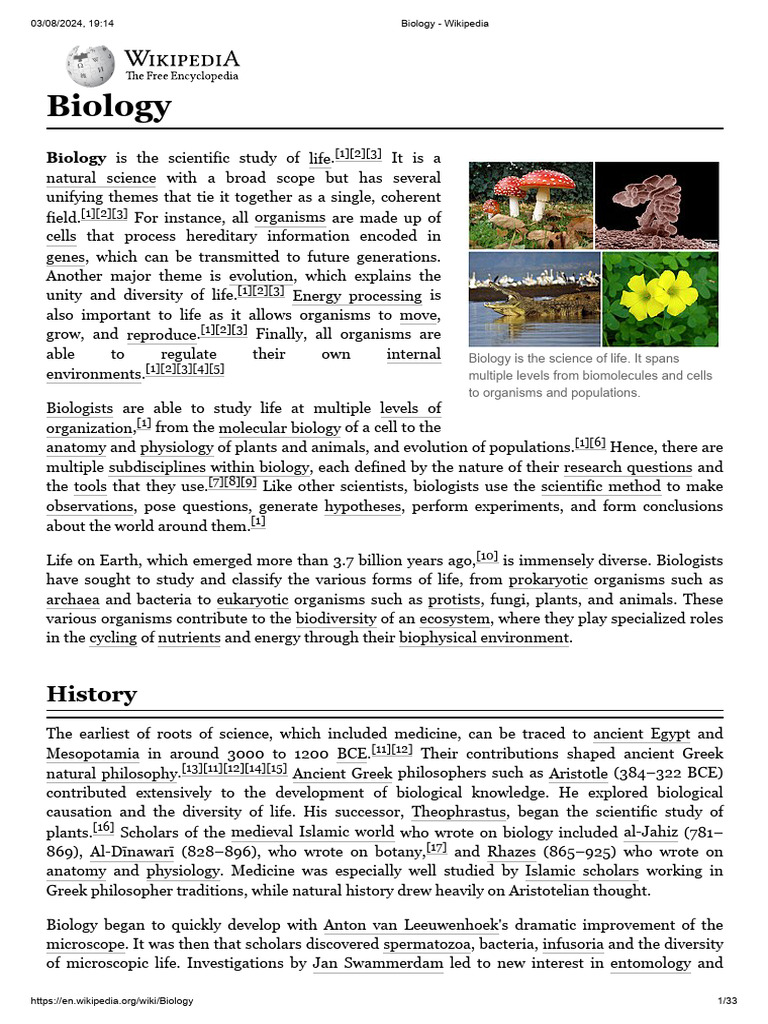 Basic of Biology | PDF | Cellular Respiration | Archaea