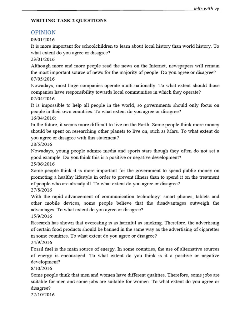 IELTS Writing Task 2 Topics | PDF | Cost Of Living | Poverty