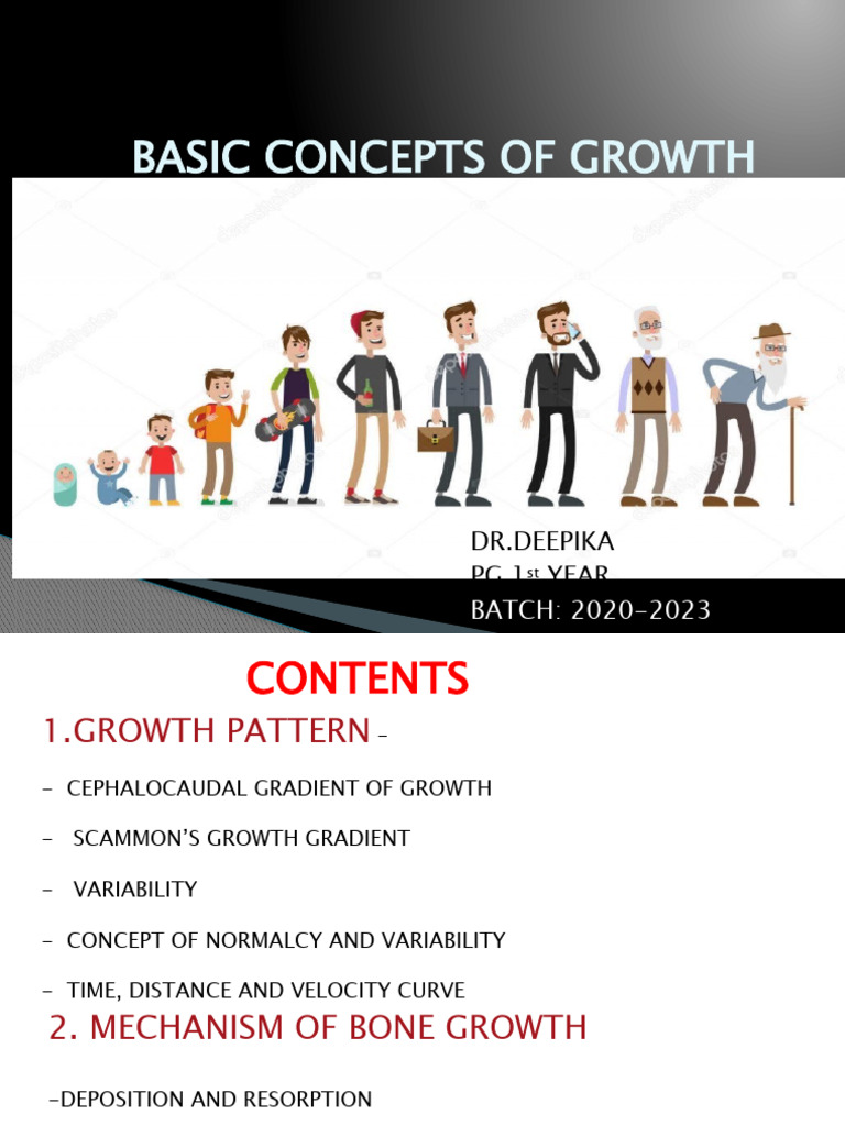 Basic Growth Powerpoint Final | PDF | Bone | Skull