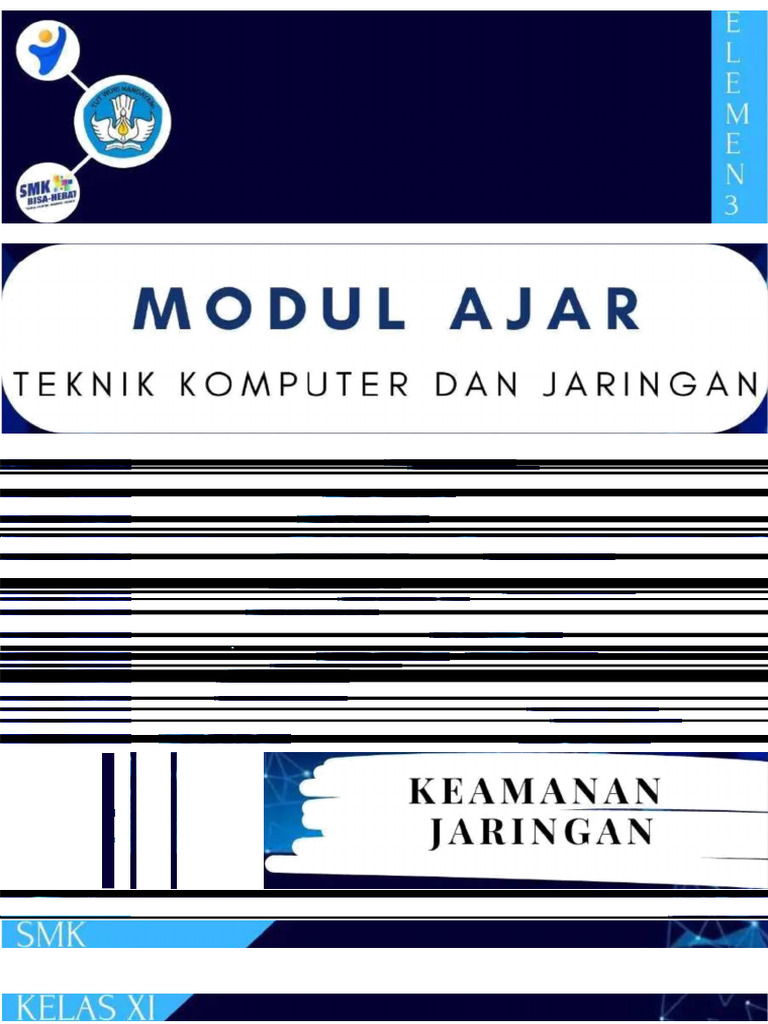 Modul Ajar TKJ Fase F Elemen 3 Keamanan Jaringan | PDF | Seni