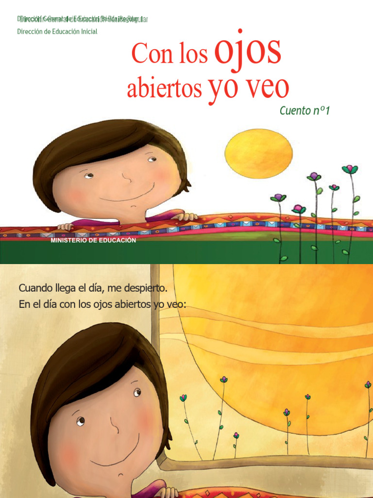 Con Los Ojos Abiertos Yo Veo. Hhhcuento No. 1 | PDF