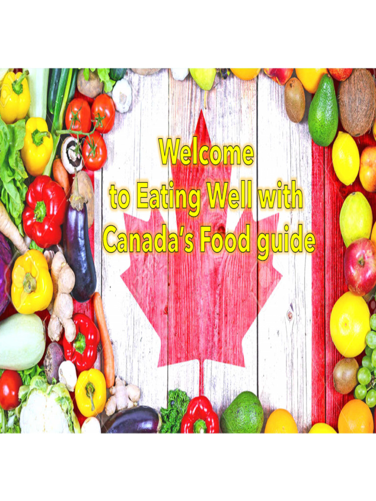 Canada’s food guide | PDF | Healthy Diet | Nutrients