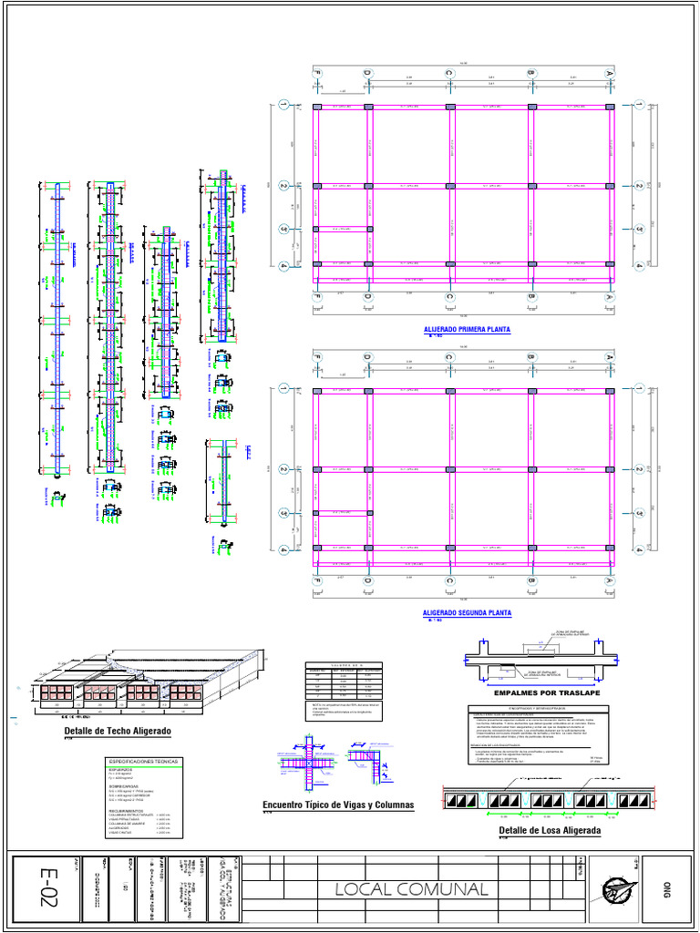 Plano Estructuras 2 | PDF