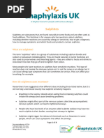Understanding Sulfite Allergies | PDF | Allergy | Pickling