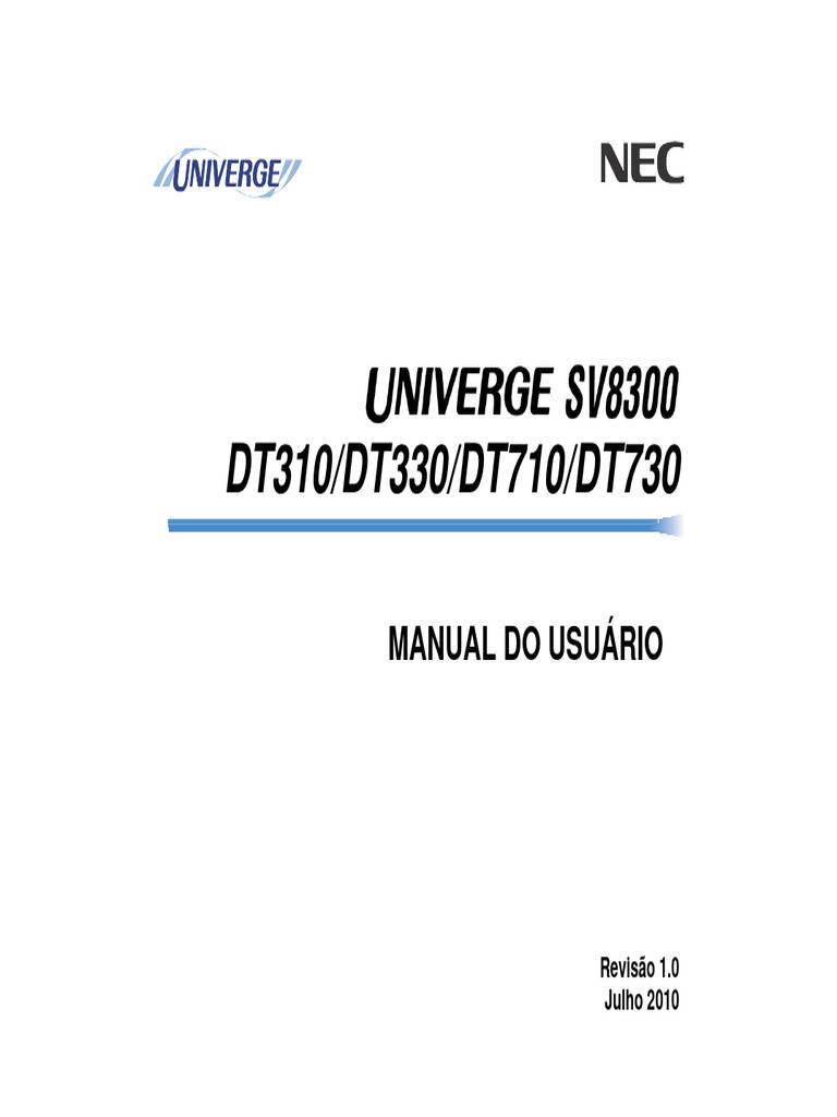 Manual do Usuário DT310/DT330/DT710/DT730 | PDF | Visor de cristal ...