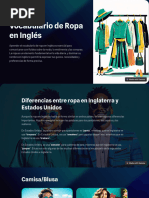 La Ropa en Espanol 30 Nombres de Prendas de Vestir Imprimible | PDF