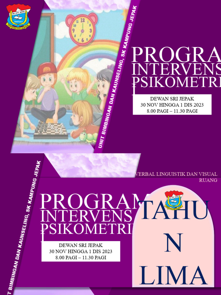 Slaid Taklimat Pelaksanaan Program Intervensi Tahun 5 Dan Tahun | PDF