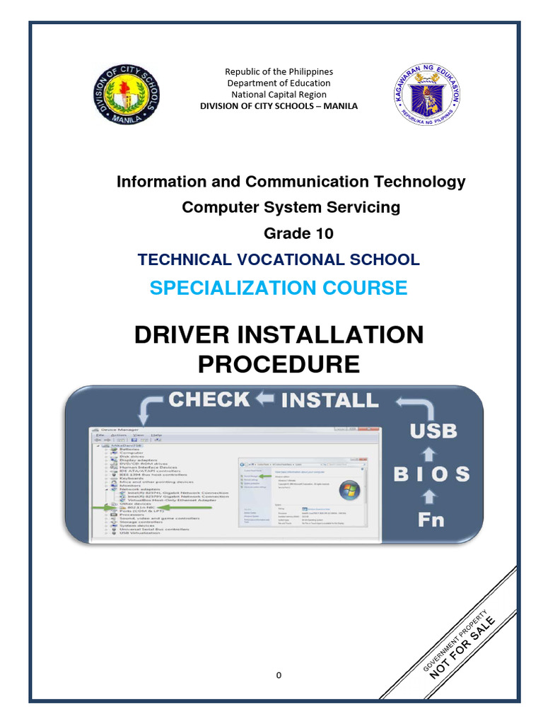 ICT-CSS-TVE 10 - Q1 - W8 - Mod8 | PDF | Bios | Booting