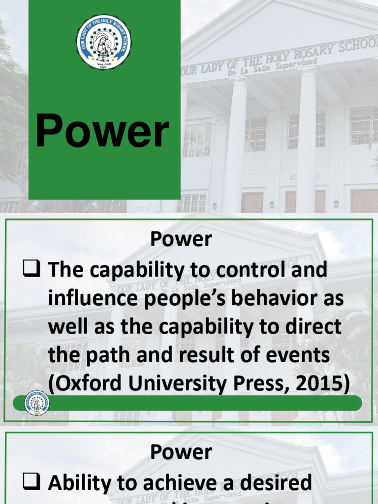 PolGov Lesson 3 | PDF | Power (Social And Political) | Social Psychology