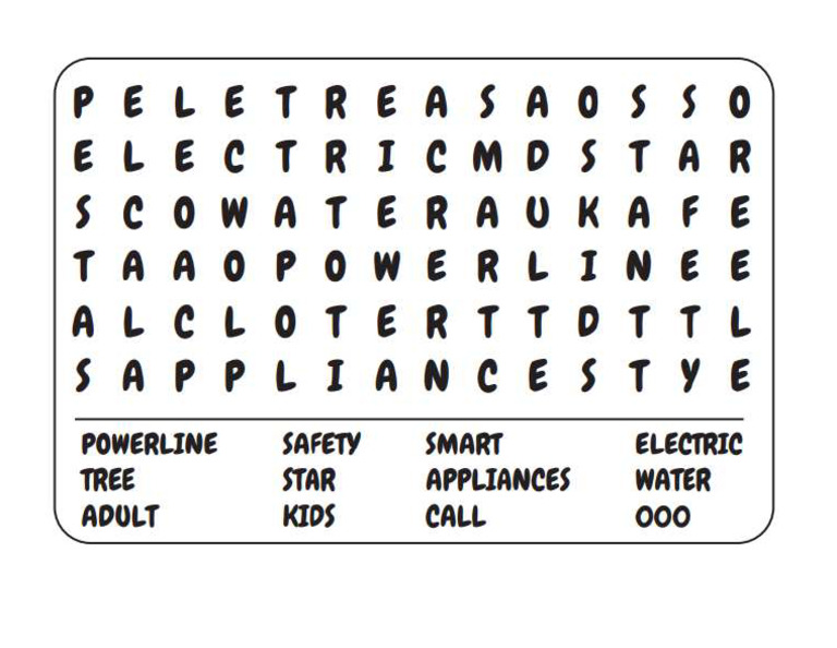 Electric Word Search | PDF
