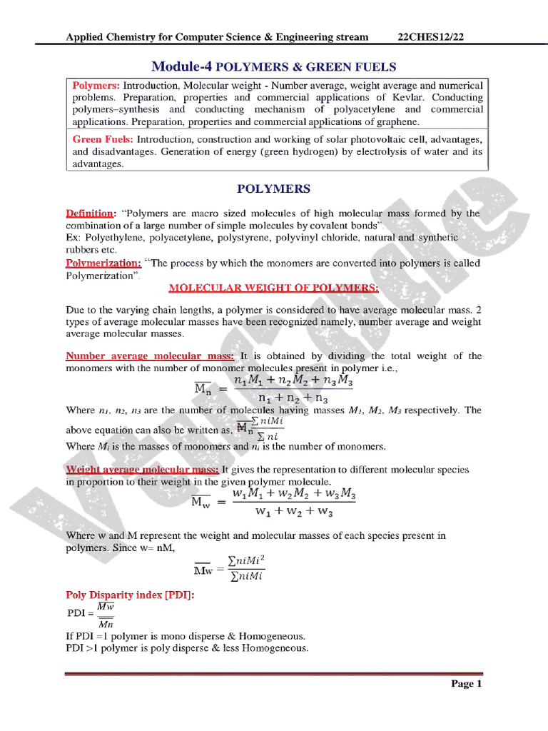 @vtucode - in BCHES102 Module 4 2022 Scheme | PDF @vtucode - in BCHES102 Module 4 2022 Scheme | PDF
