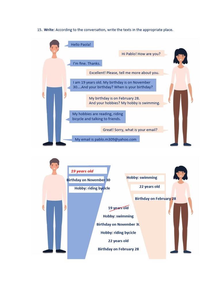 Conversational Text Organization | PDF