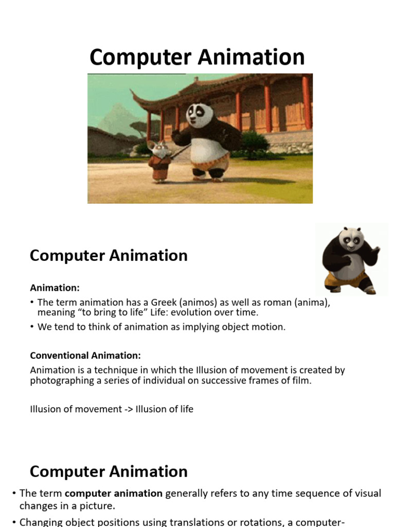 Computer Animation | PDF | Computer Animation | Kinematics Computer Animation | PDF | Computer Animation | Kinematics