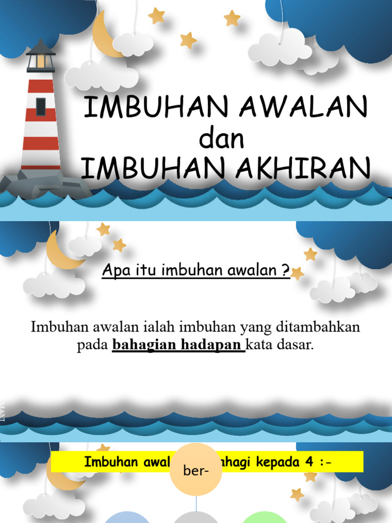 Imbuhan Awalan dan Akhiran Tahun 5 | PDF
