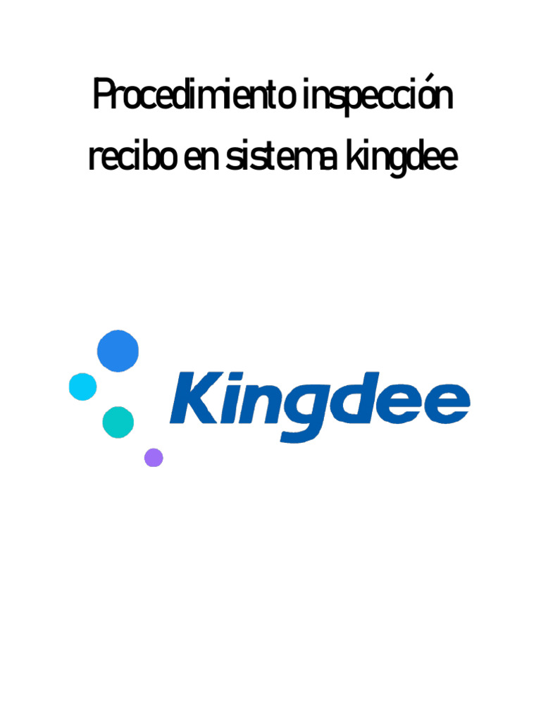 Manual de Kingdee | PDF | Ventana (informática) | Software