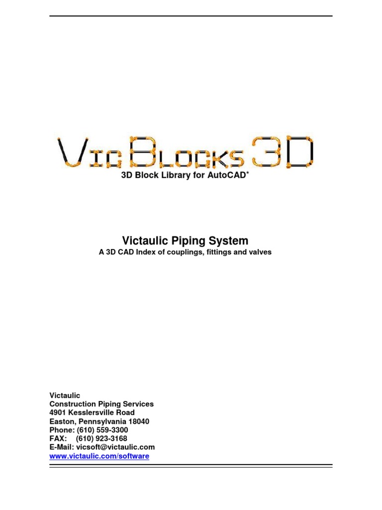 Vic Blocks 3D | PDF | Auto Cad | Software
