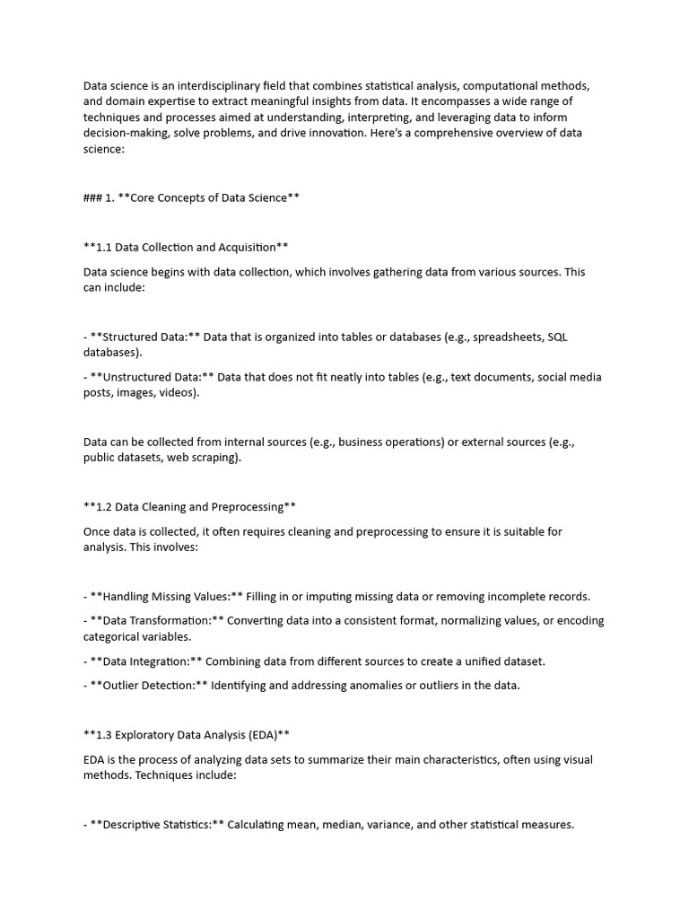 ds | PDF | Data Science | Data Analysis