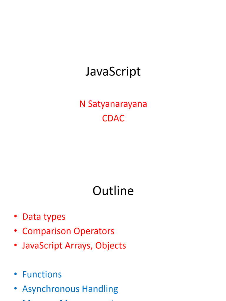 Java Script | PDF