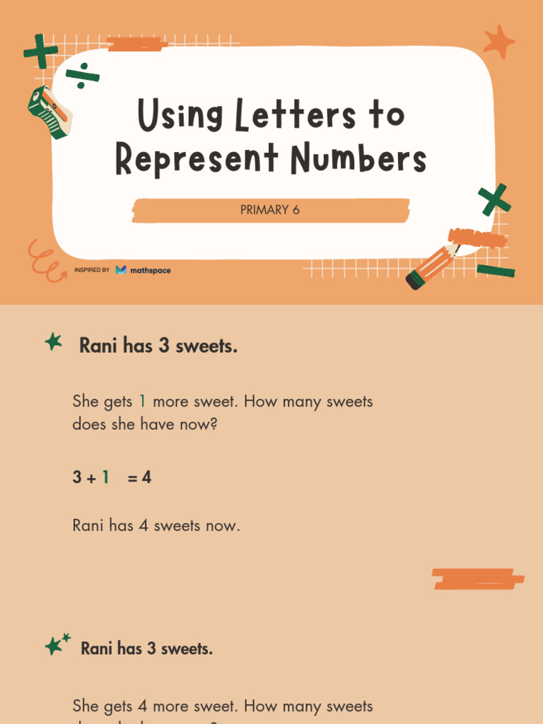 Representing Numbers with Letters | PDF | Numbers | Mathematics