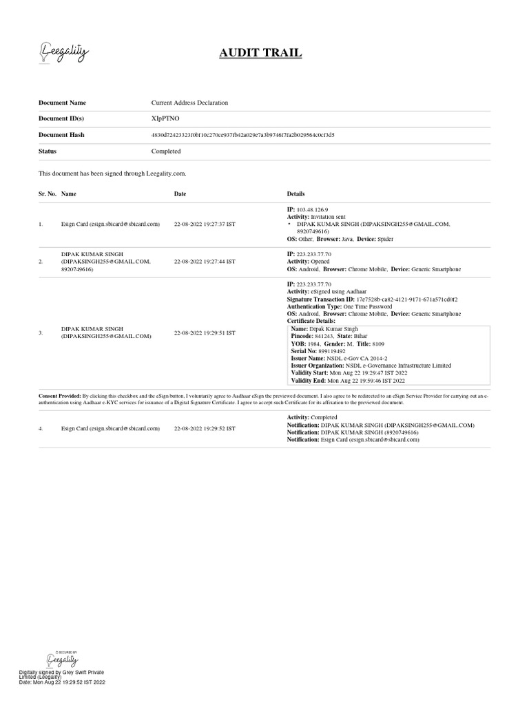 Audit Trails 977 | PDF | Security Technology | Cryptography