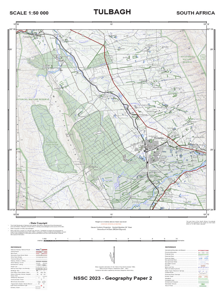 Ordinary - Geography Paper 2 Map 6137-2M - First Proof 13.03.2023 | PDF ...