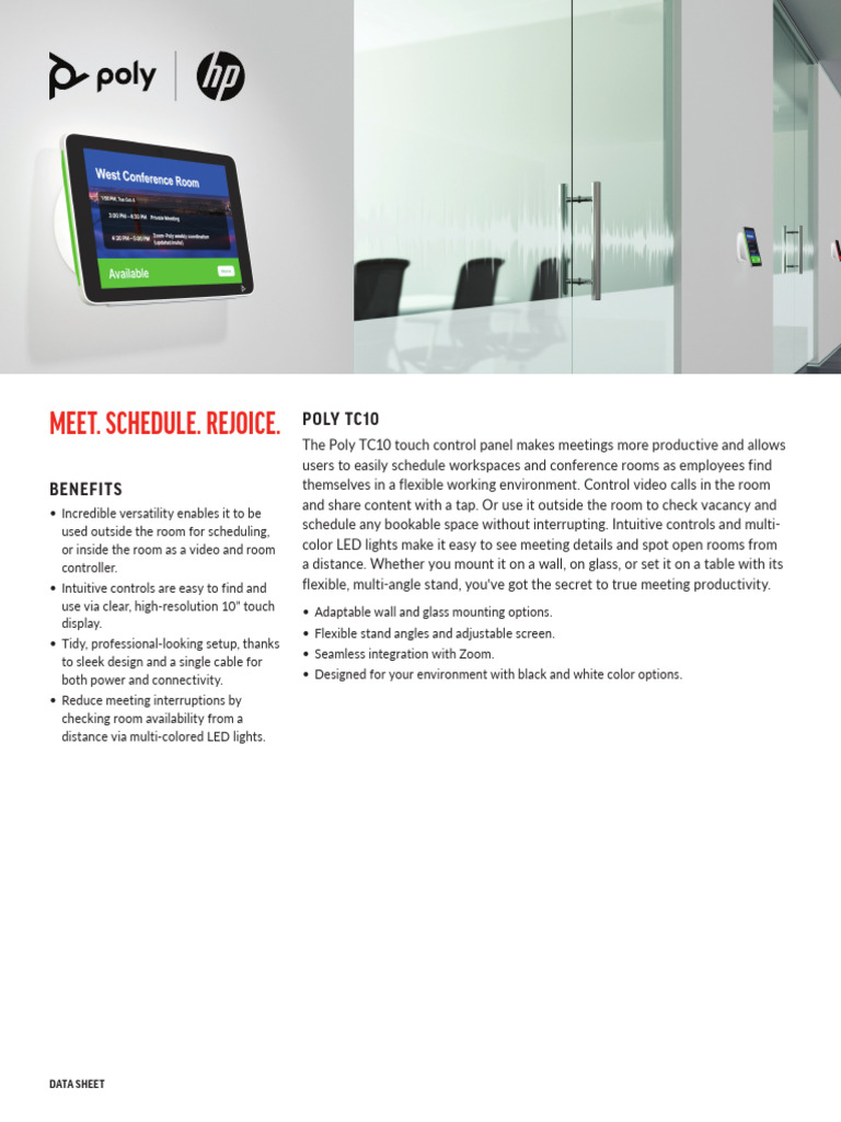 TC10 Datasheet | PDF | Touchscreen | Computer Engineering