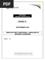 Grade 11 - Prepared Speech (Moderated) | PDF | Human Communication