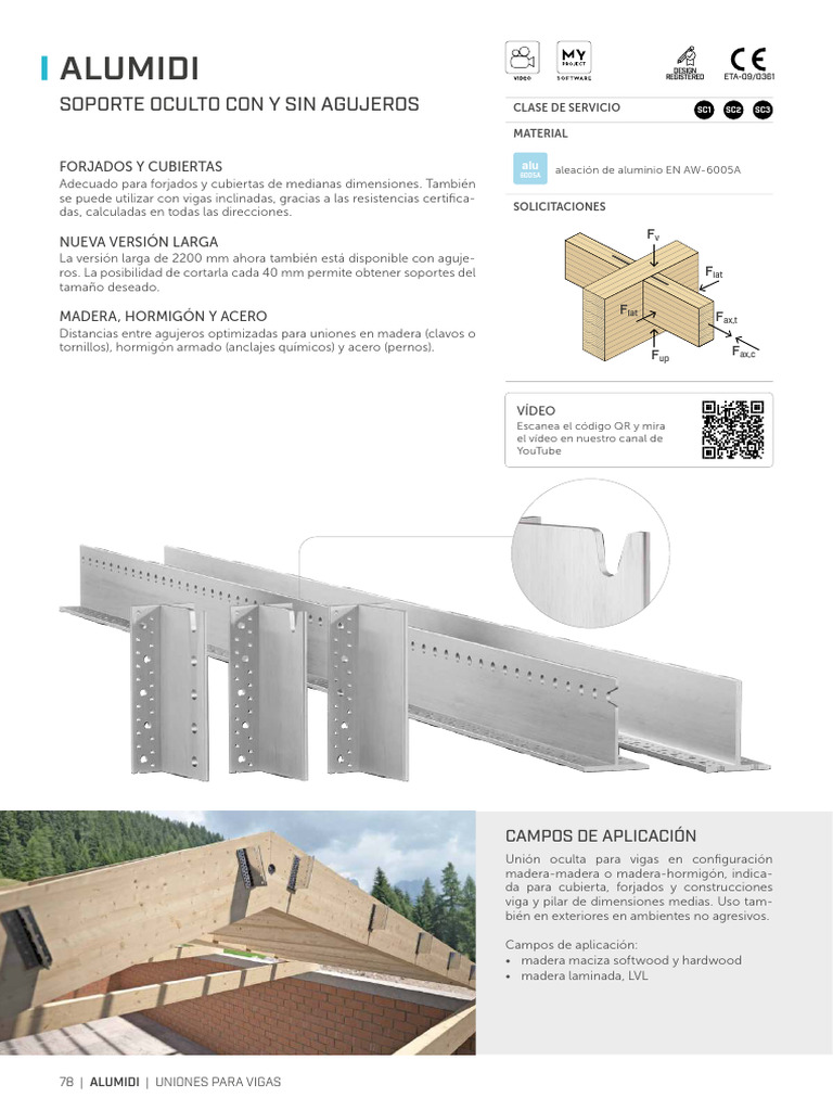 ALUMIDI Es Technical Data Sheet | PDF | Tornillo | Hormigón