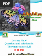 Thermodynamics DeltaH and DeltaU | PDF