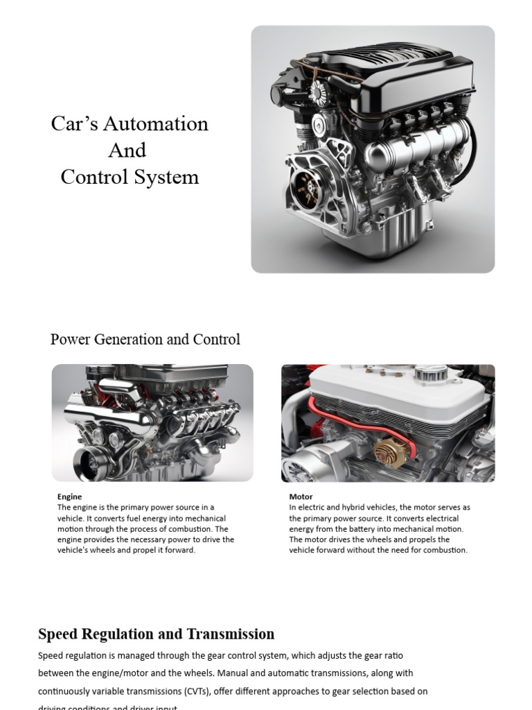 Control System | PDF | Engines | Manual Transmission